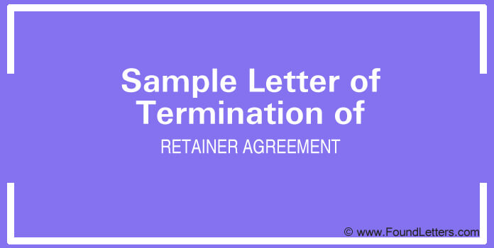 Termination Letters Sample Letters Sample Letters Termination Letters Sample Letters Sample Letters